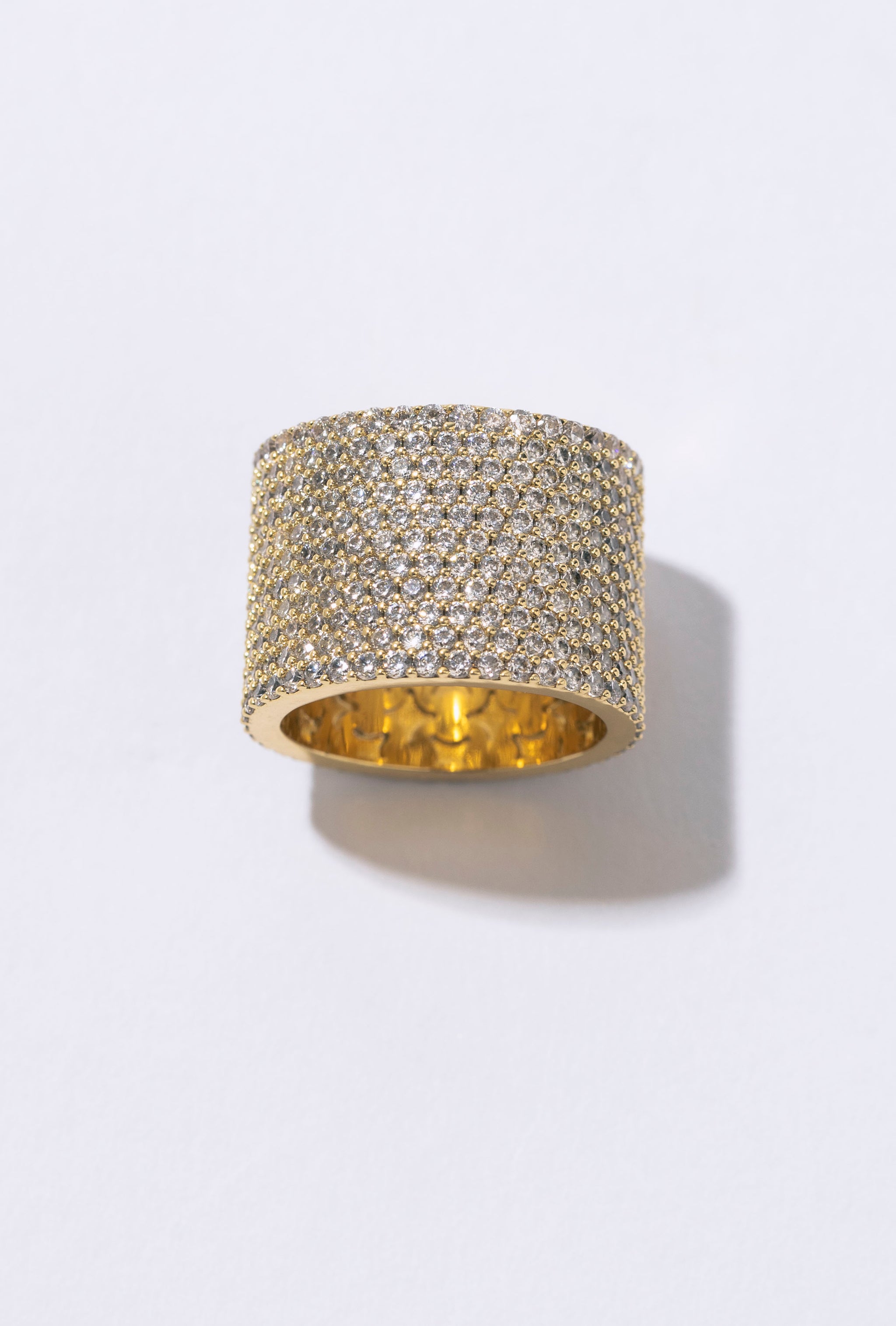 Fat Diamond Ring Gold